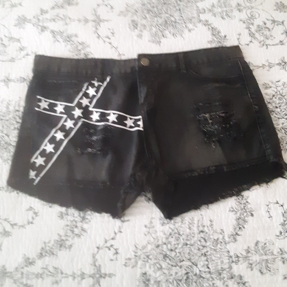 Lip Service | Shorts | Lip Service Distressed Stars Jean Shorts 32 ...